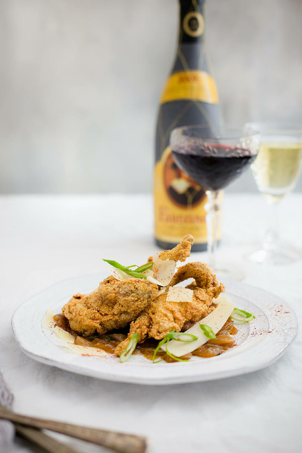 Fried Quail with Caramelized Onions and Parmesan + Dinner with Little ...