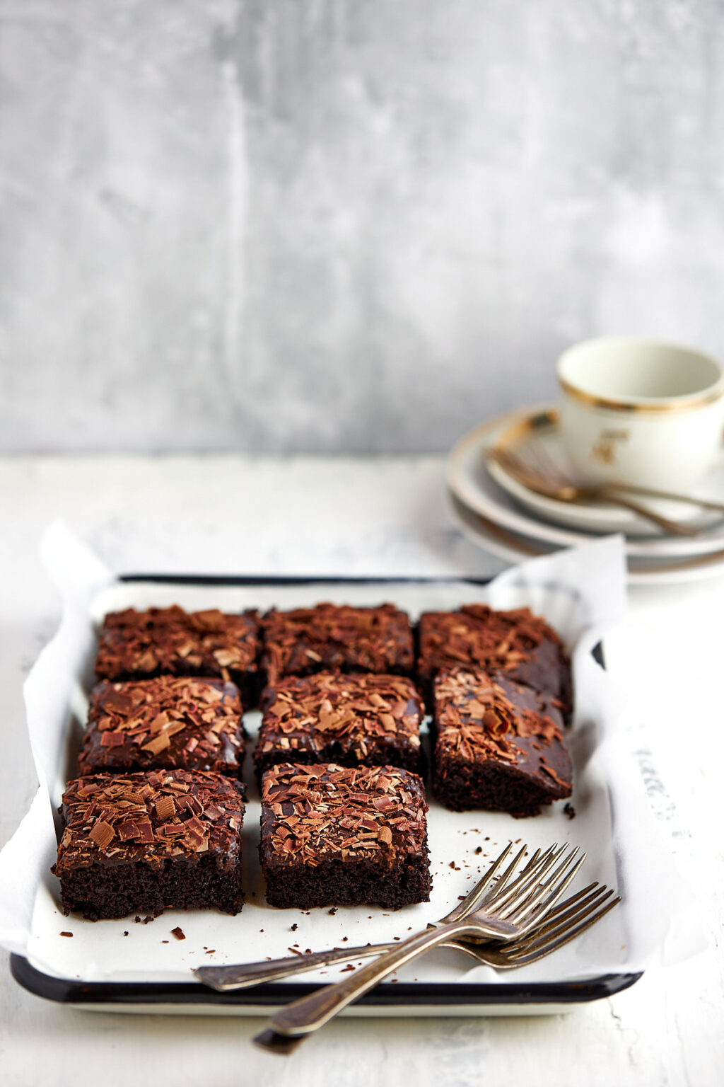 Mocha Chocolate Sheet Cake with Chocolate Icing - Taming of the Spoon