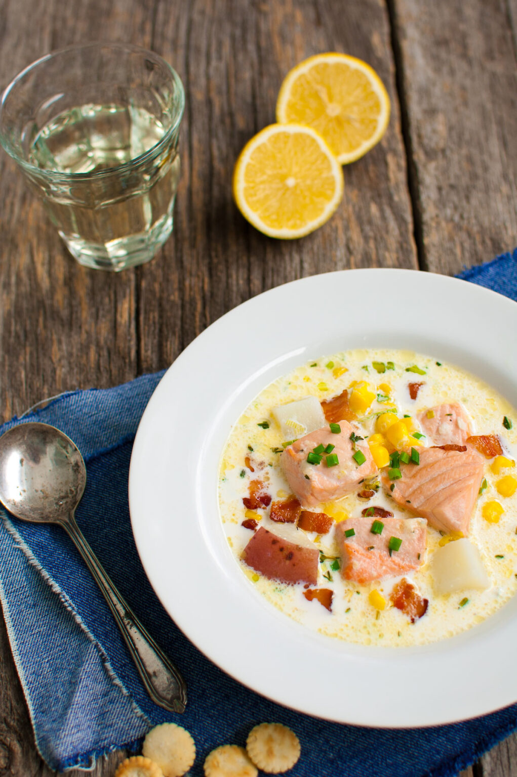 Salmon Chowder - Taming of the Spoon