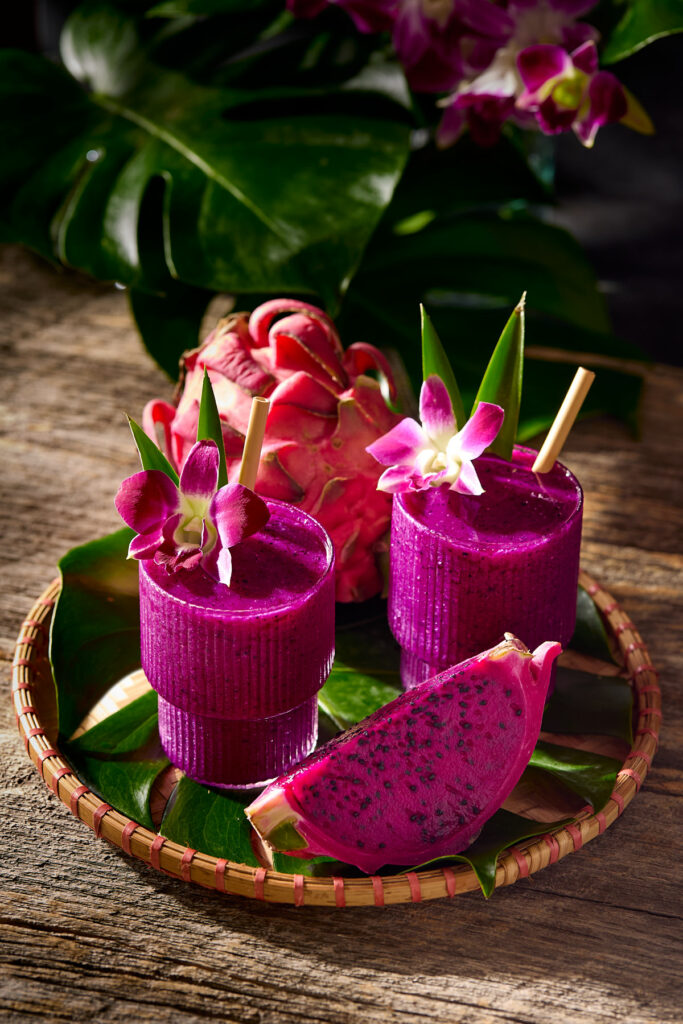 Dawn of the Dragon - Frozen Dragon Fruit Mocktail - Taming of the Spoon