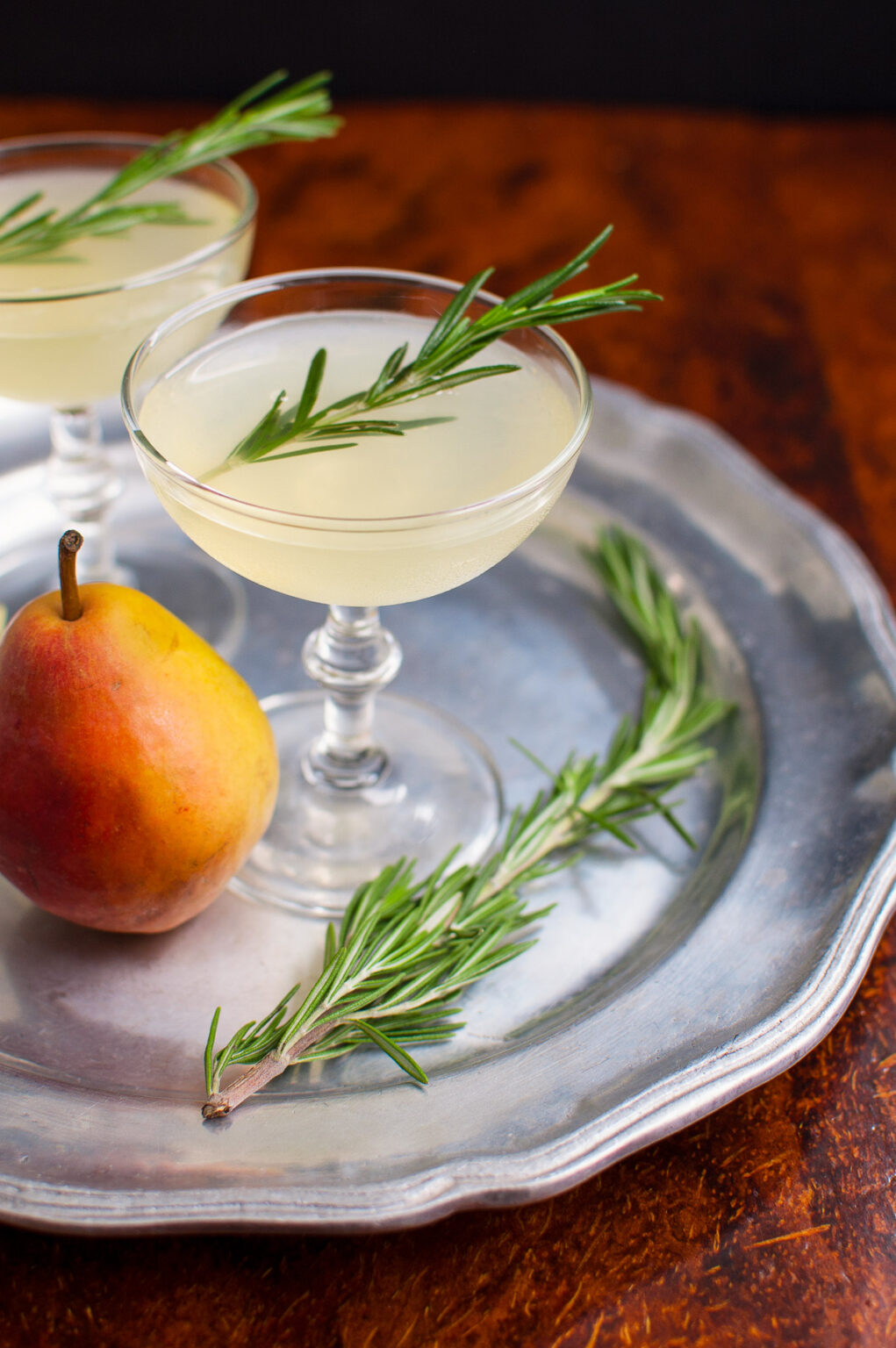 Pear Rosemary Cocktail - Taming of the Spoon